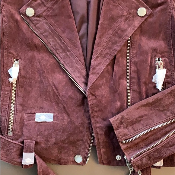 Blank NYC | Jackets & Coats | Nwt Blank Nyc Morning Suede Leather Moto Jacket S | Poshmark